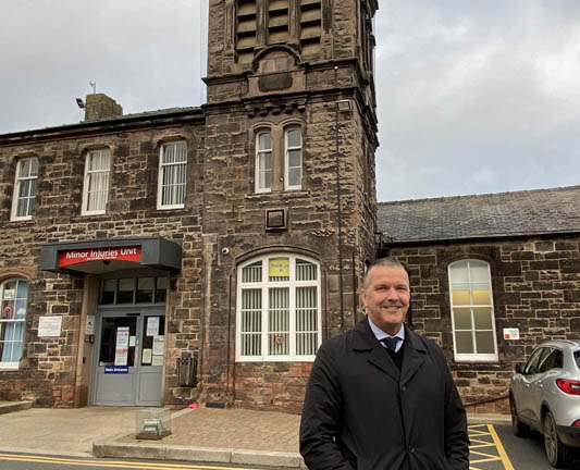 David’s at the helm of new Berwick hospital - Healthwatch Northumberland